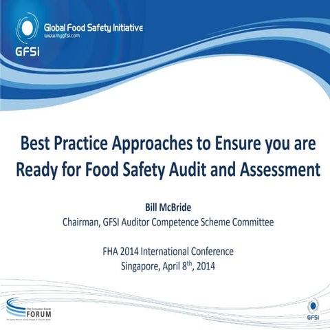 Food Safety Audit and Assessment | PDF
