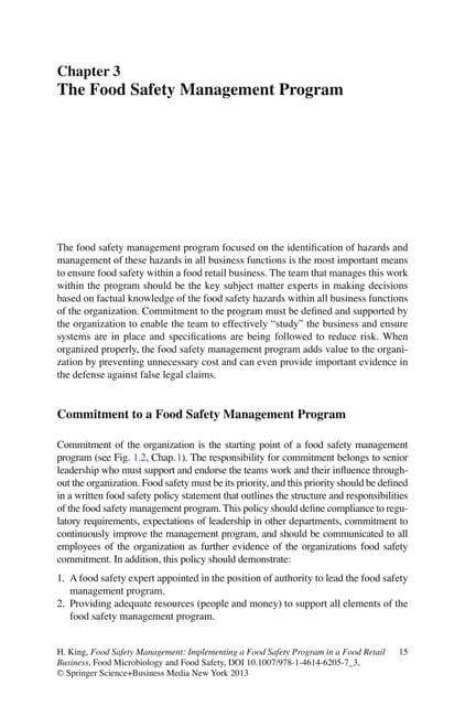FDA’s Food Safety Plan Builder | PDF