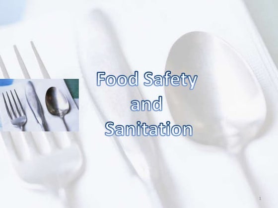 proper food handling, food safety, and sanitation practices | PPT