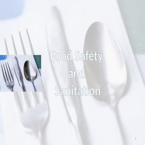 food_safety_sanitation.pptx Presentation for food business operators | PPTX