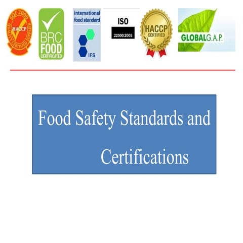 Food Safety Standards and Certifications.pptx