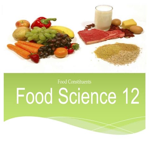 Food science 12 | PPT