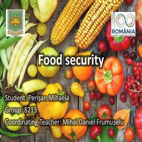 Lecture 2 food security | PPTX
