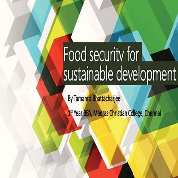 GLOBAL FOOD SECURITY AND SUSTAINABLE DEVELOPMENT GOALS.pptx