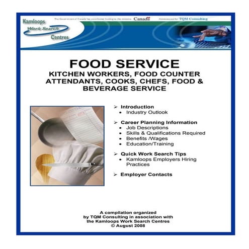 Food service | PDF | Food Industry | Industries