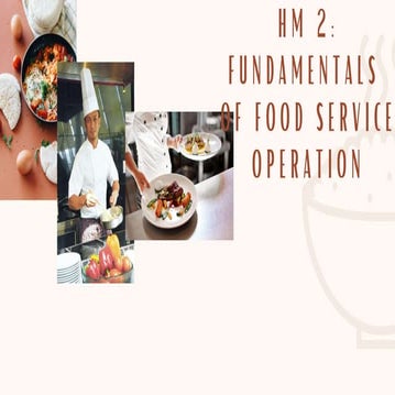 Delivering outstanding Cafeteria Service | PDF
