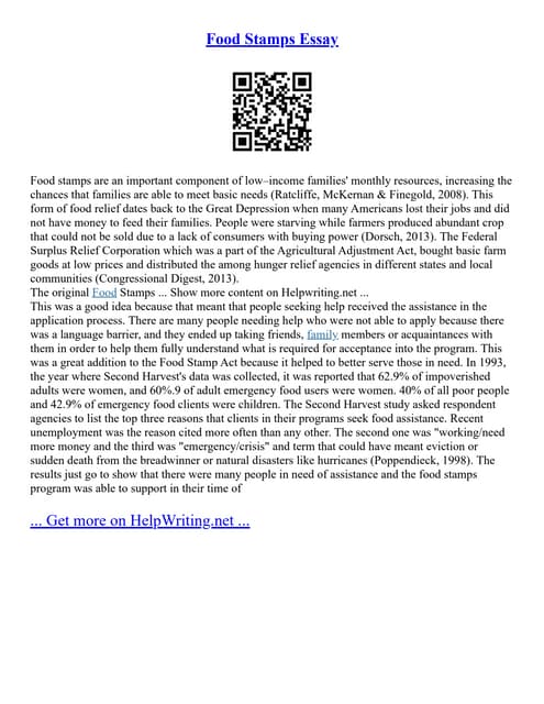 Hunger and Food Insecurity | PPTX | Government Support and Welfare ...