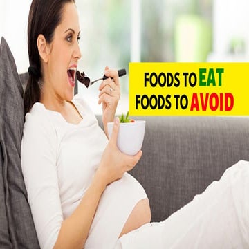 Foods To Eat And Foods To Avoid | PDF
