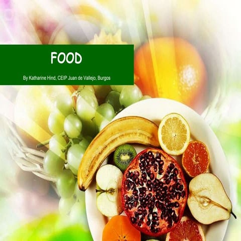 Food summary KAH | PPTX