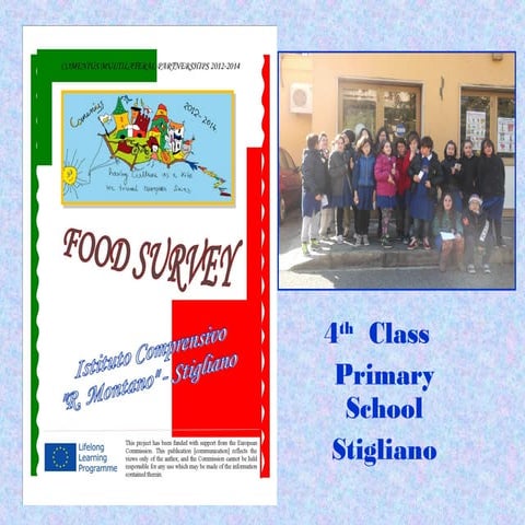 Italian food survey | PPT