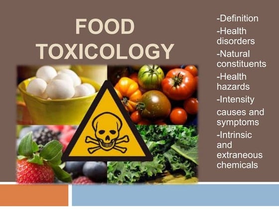 Food toxicants | PDF
