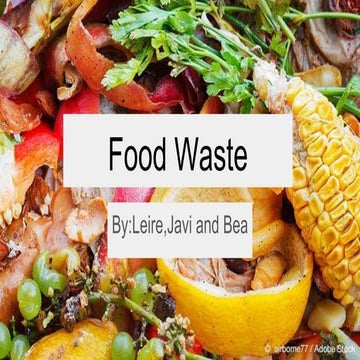 Food waste | PPTX