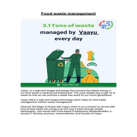 Food waste management.pptx