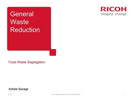 Know your waste! | PPT