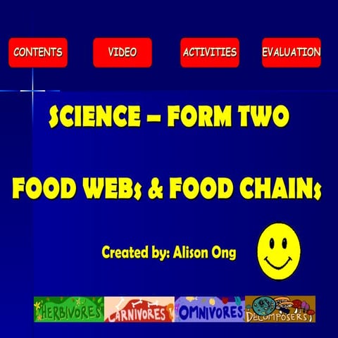 Food webs & food chain | PPT