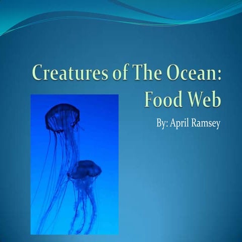 Food web mini lesson | PPTX