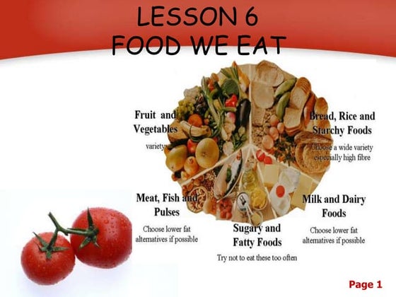 Class IV Food- Basic Need | PPTX | Healthy Cooking and Eating | Food ...