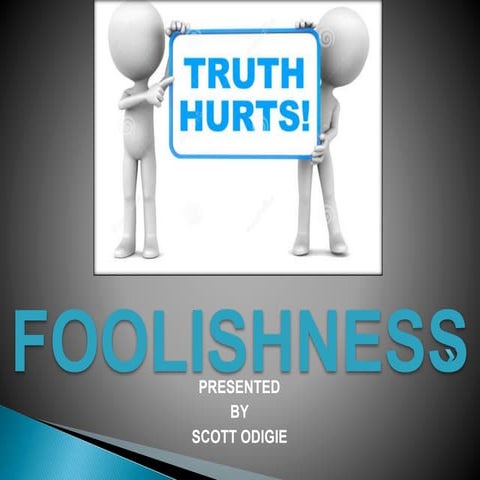 Foolishness | PPTX