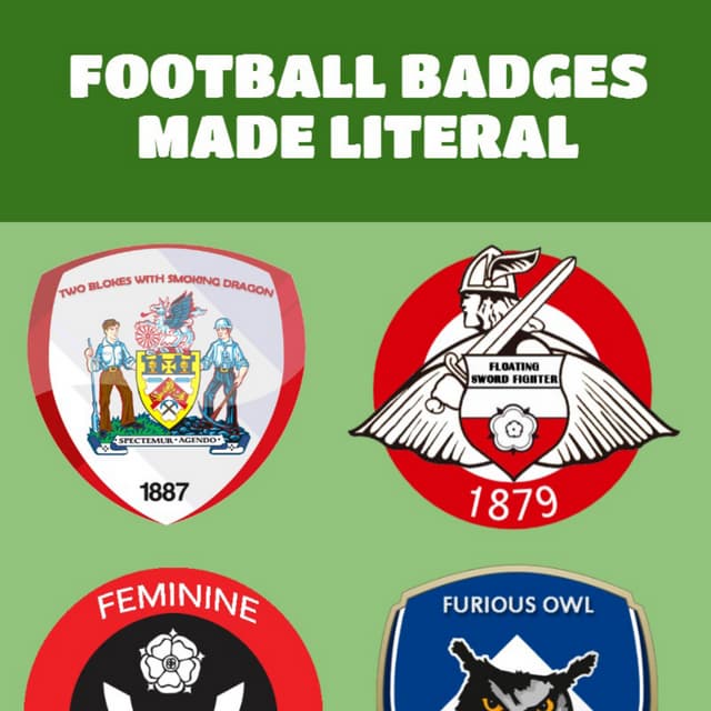 Football Badges Made Literal | PDF
