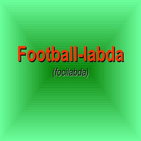 Football labda | PPT