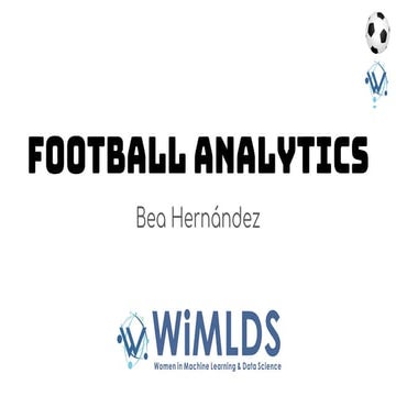 Football analytics. Bea Hernández | PDF
