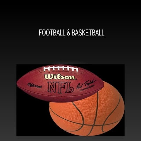 Football & basketball chhhhhhh | PPT