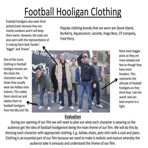 Football hooligan clothing | PPTX