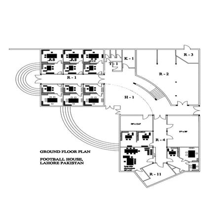 Football house layout 1 model | PDF