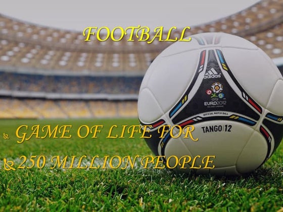Presentation on Football (Soccer) | PPT