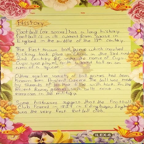 Project on Footabll (Soccer) | PDF