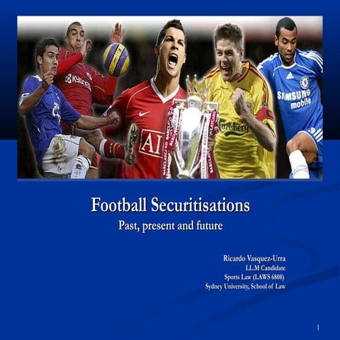 Football securitisations | PPT