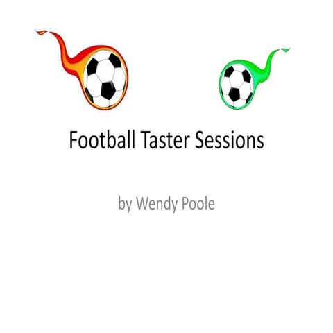 Football taster sessions
