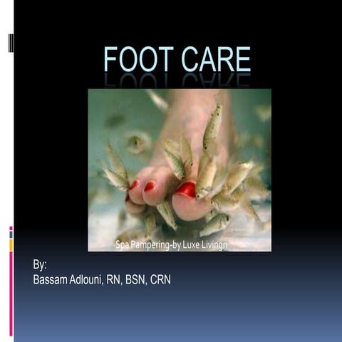 Pedicure - nail and skin analysis | PPT