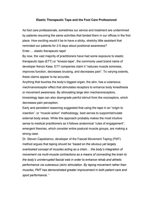 Winback Tecartherapy Brochure | PDF