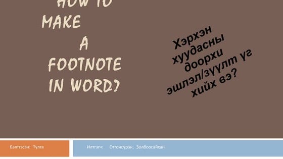 APA Style Presentation | PPT