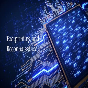 Footprinting | PDF