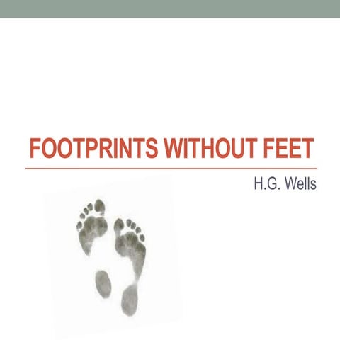 Footprints without Feet | PPTX