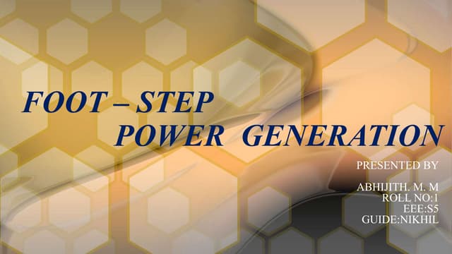Footstep power generation using piezoelectirc sensor and arduino.pptx