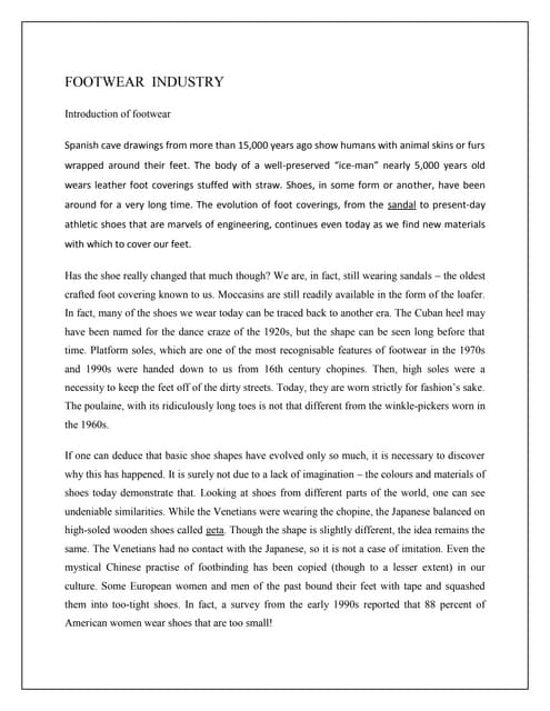 PROJECT ON BATA | PDF