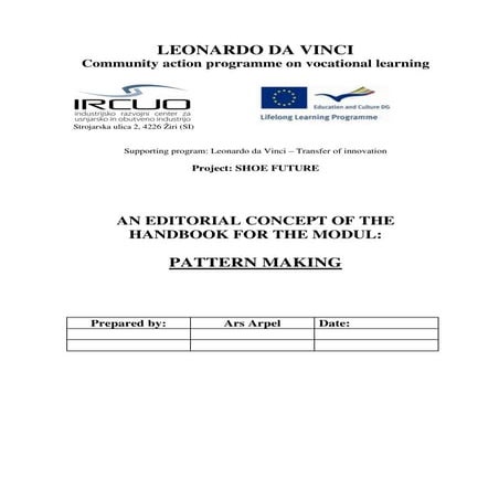 Footwear pattern making | PDF