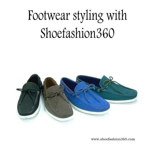Footwear styling with Shoefashion360 | PPTX