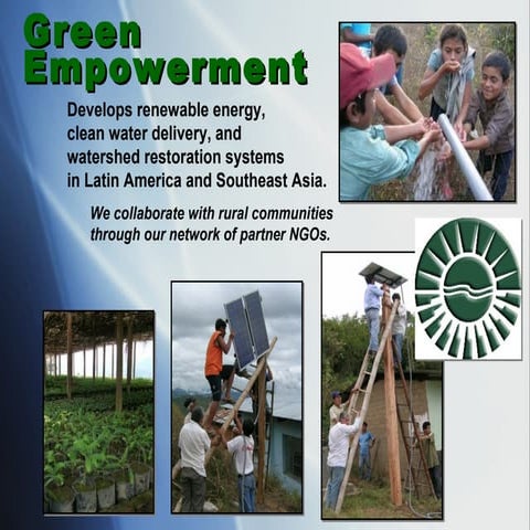 Green Empowerment: Background and Partners | PPT