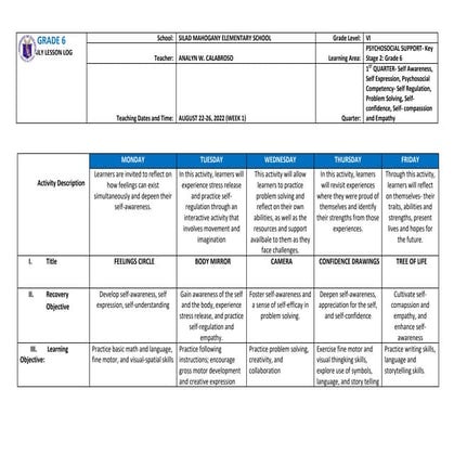 Kindergarten Early Childhood Development Assessment ECCD Presentation.pptx