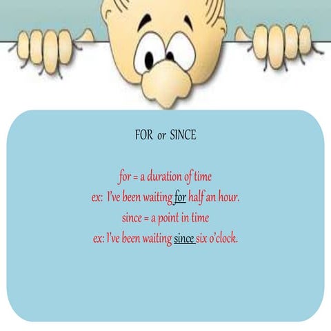 Since and for | PPTX