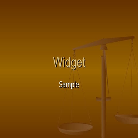 For Widget | PPT