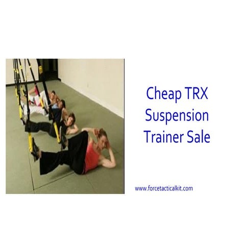 Cheap TRX Suspension Trainer Sale | PPT
