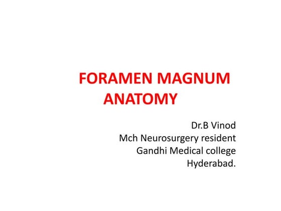 Posterior triangle of neck - Powerpoint lecture notes by Dr.N.Mugunthan ...