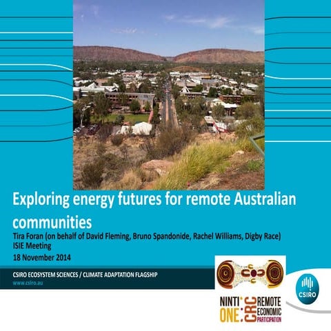 Exploring energy futures for remote Australian communities | PDF