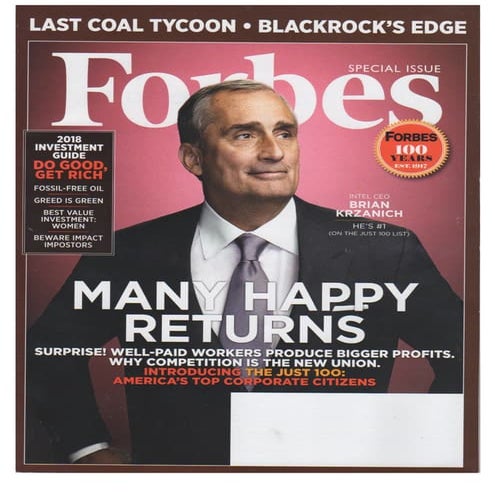 Forbes Magazine Advertorial for Octapharma USA | PDF