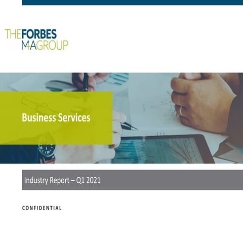 Forbes m+a business services report q1 2021 | PDF